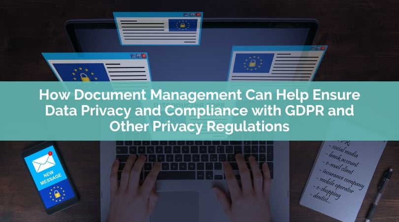 How Document Management System Ensures GDPR Compliance